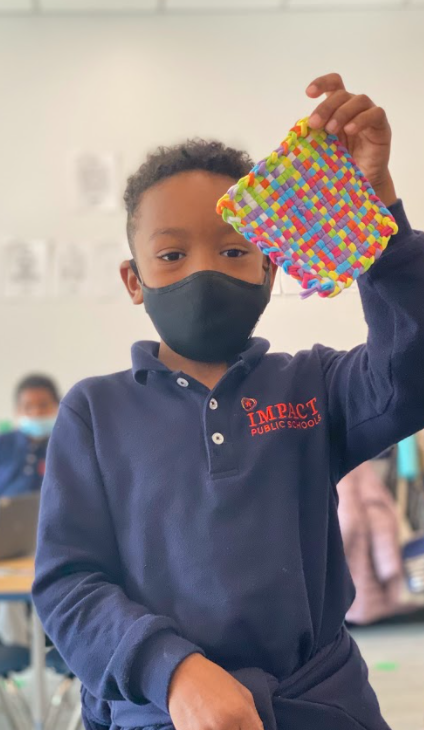 Fabric in First Grade – Impact Public Schools